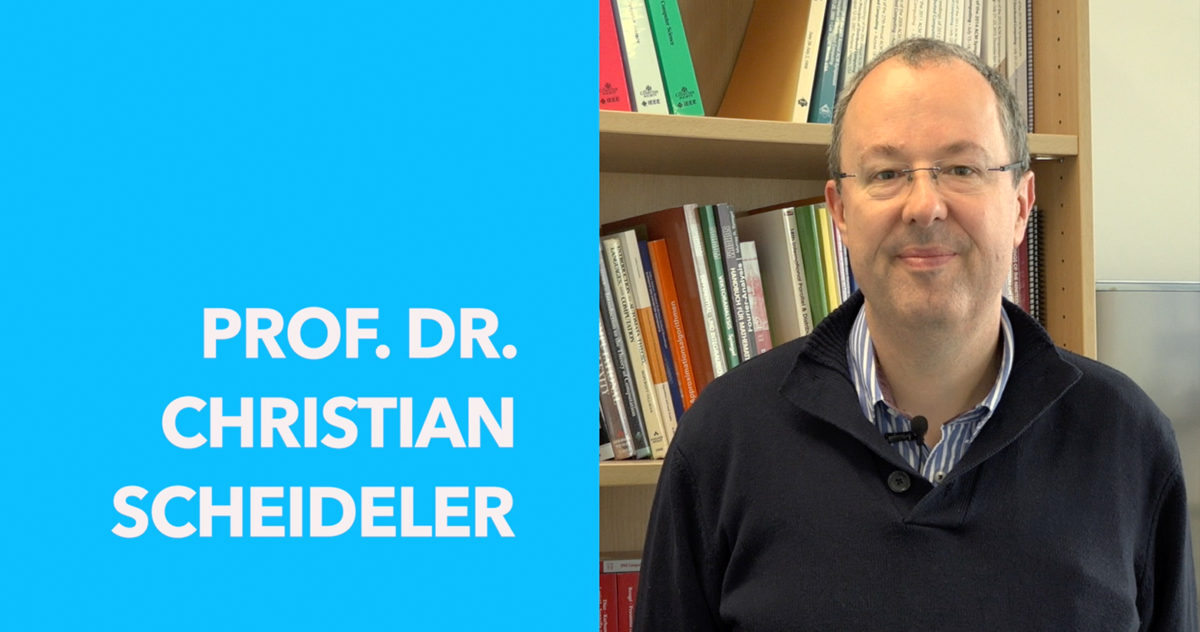 Video: „3 Fragen an...“ Prof. Dr. Christian Scheideler | Fakultät für ...